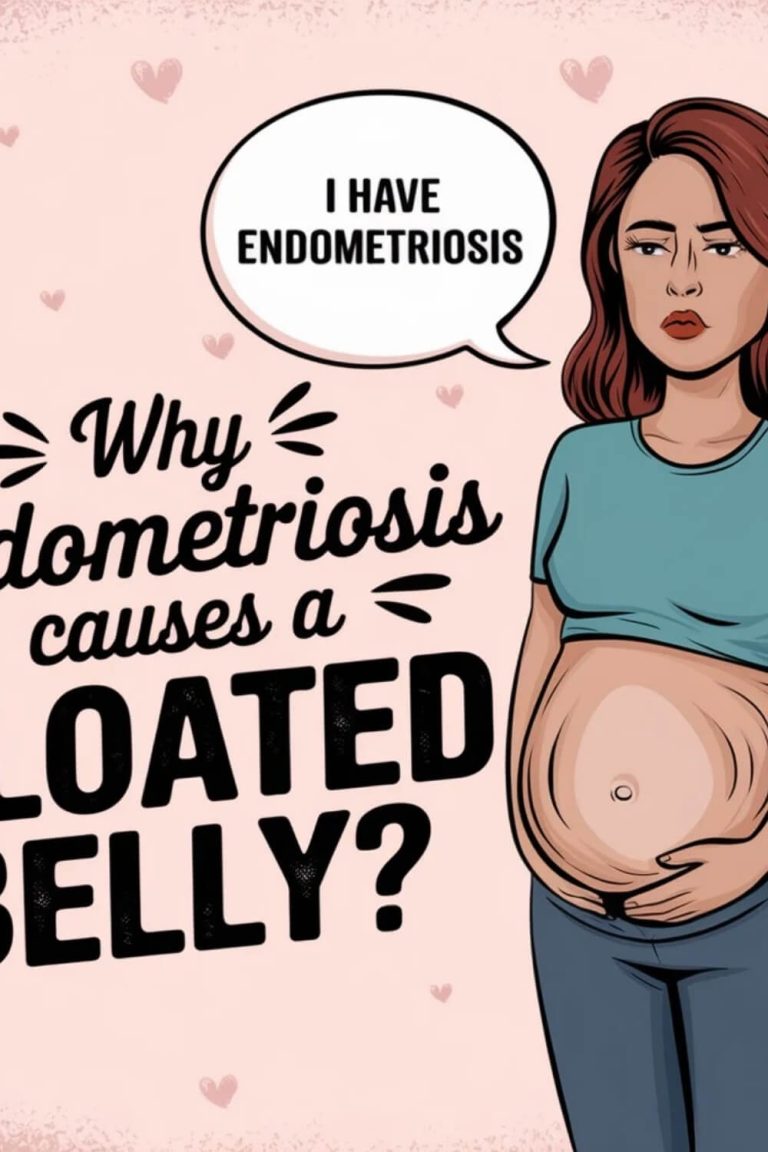 Why Endometriosis Causes Bloated Belly?