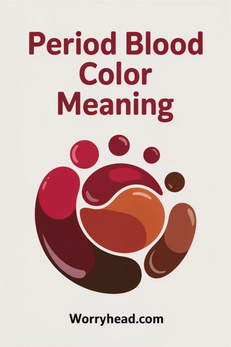 Period Blood Color Meaning